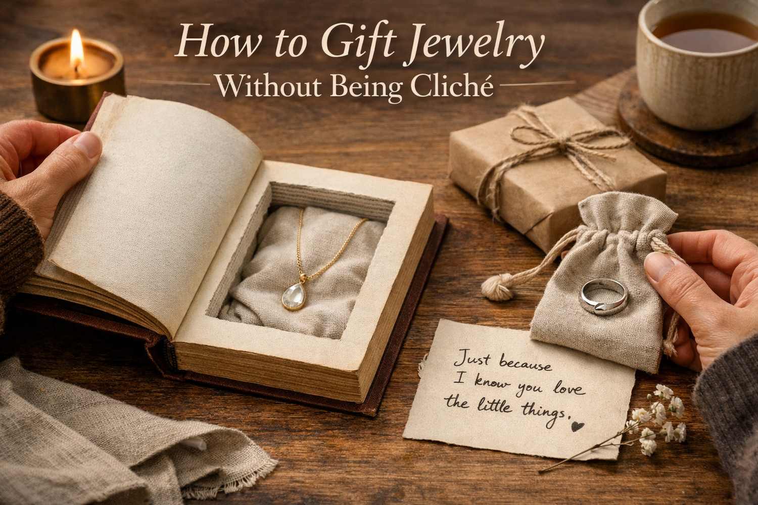 How to Gift Jewelry Without Being Cliché